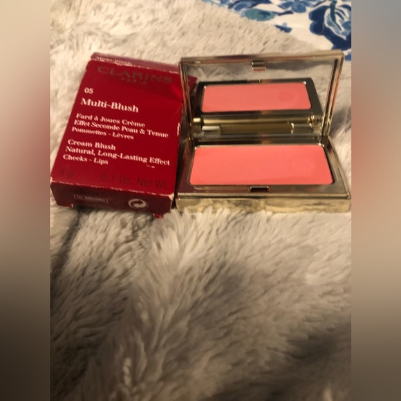 Clarins | Makeup | Nib Clarins Paris Multi Blush For Cheeks Lips Cream ...